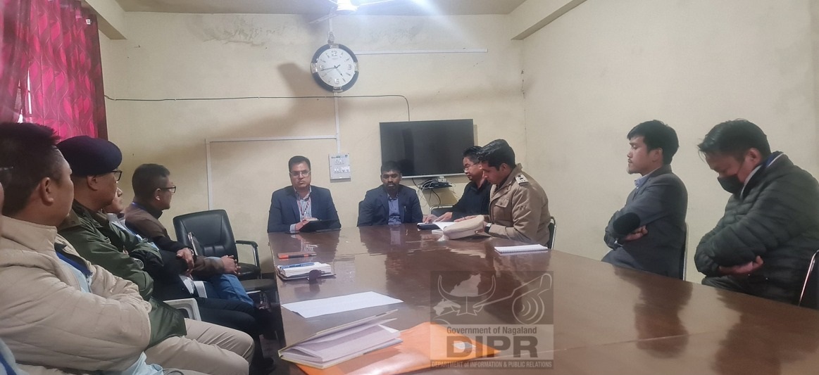 MEETING WITH GENERAL OBSERVER HELD AT SHAMATOR | DIPR Nagaland-Department of Information ...